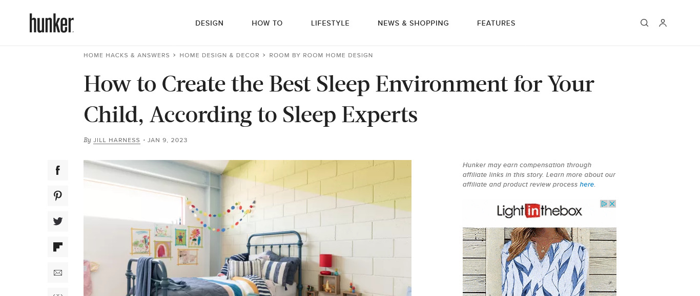How to Create the Best Sleep Environment for Your Child, According to Sleep Experts – Jill ...